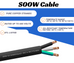 6/3 SOOW Cable Cord Wire - 6 Gauge 6 AWG 3 Conductor 600V Portable Pow ...