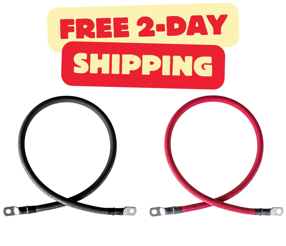 Battery Cables with Connectors – Windy Nation Inc