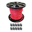 500 Foot Spool 10 Gauge 10 AWG Solar Panel Extension Cable Wire Black ...