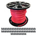 500 Foot Spool 10 Gauge 10 AWG Solar Panel Extension Cable Wire Black ...