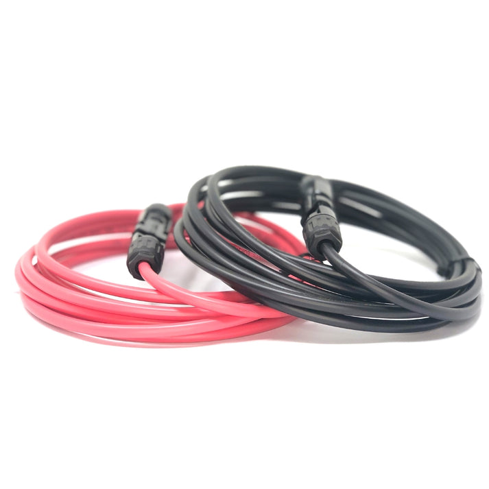 8 Gauge (AWG) Solar Panel Extension Cable Wire with Solar Connectors ...